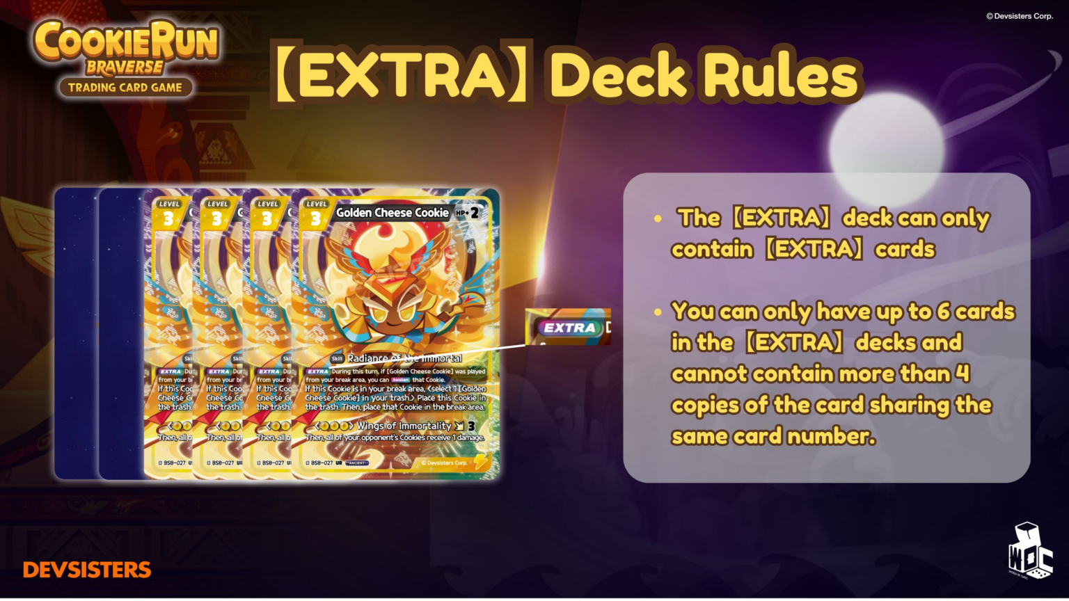 Extra Deck System Explained - [BS8] CookieRun Braverse TCG - CookieRun ...